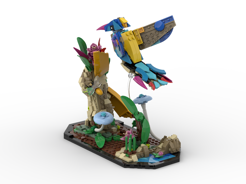 LEGO MOC 21342 Hummingbird Harmony by pablito_skybrick | Rebrickable ...