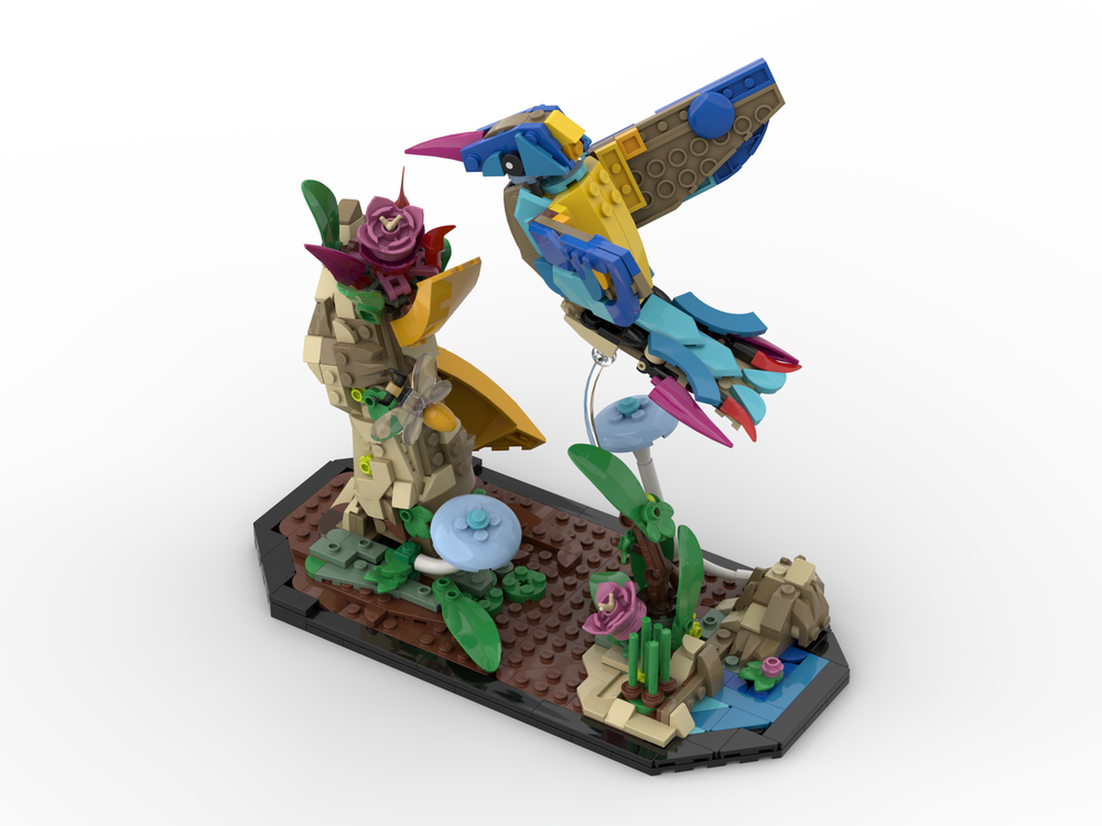 LEGO MOC 21342 Hummingbird Harmony by pablito_skybrick | Rebrickable ...
