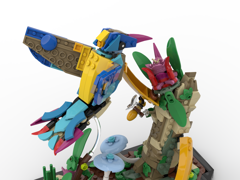 LEGO MOC 21342 Hummingbird Harmony by pablito_skybrick | Rebrickable ...
