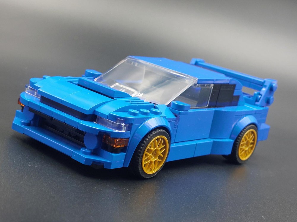 LEGO MOC Subaru WRX STI 22B by Fabiwalker | Rebrickable - Build with LEGO
