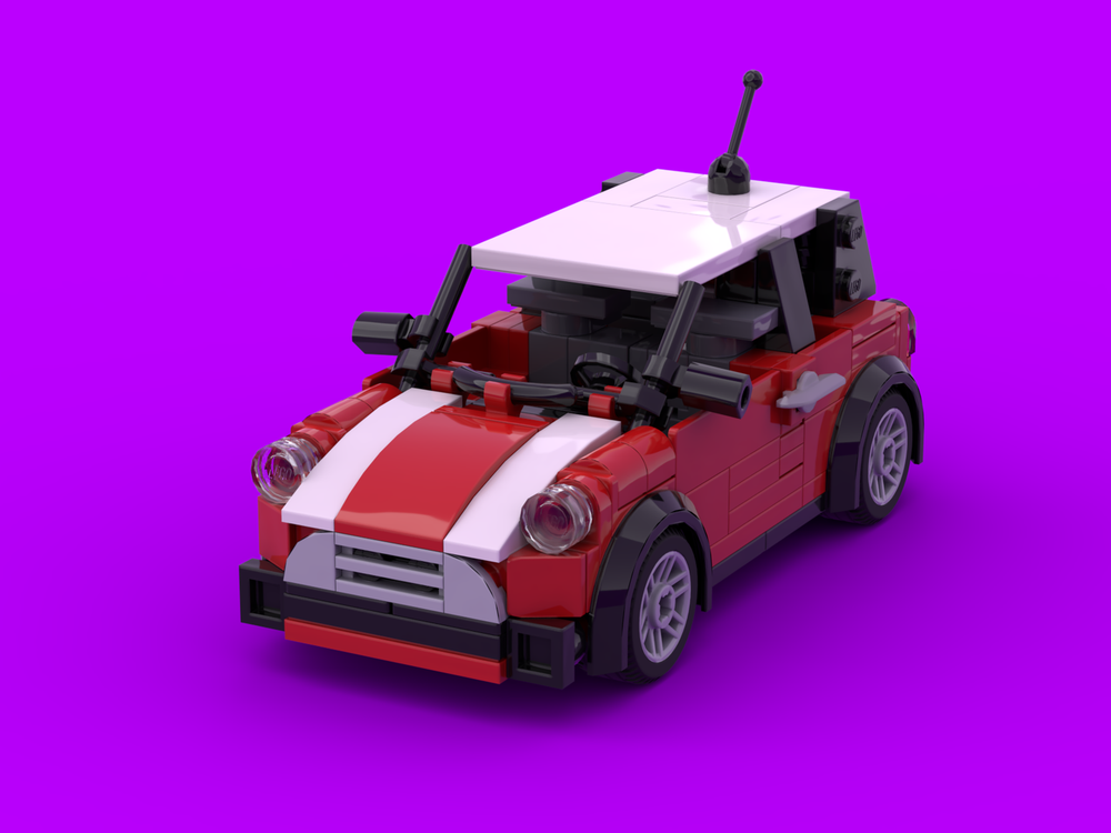 LEGO MOC Mini cooper, 6 studs wide by Brick North | Rebrickable - Build ...