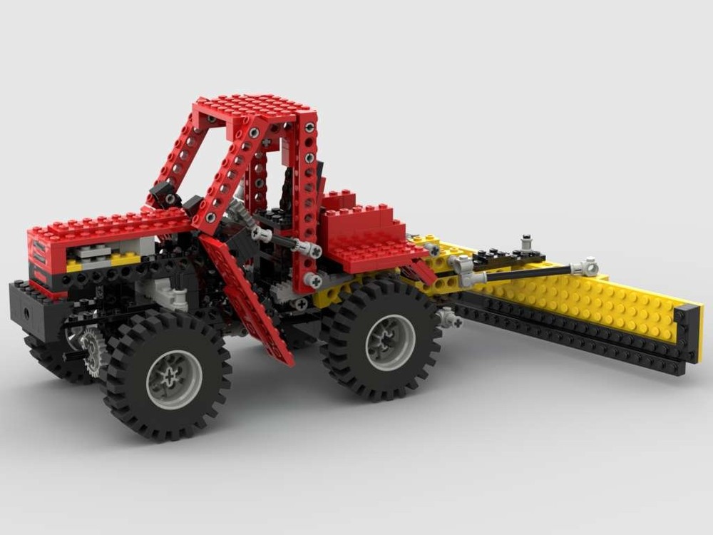 LEGO MOC 8848 Tractor with attachments by e.hof16 | Rebrickable - Build ...