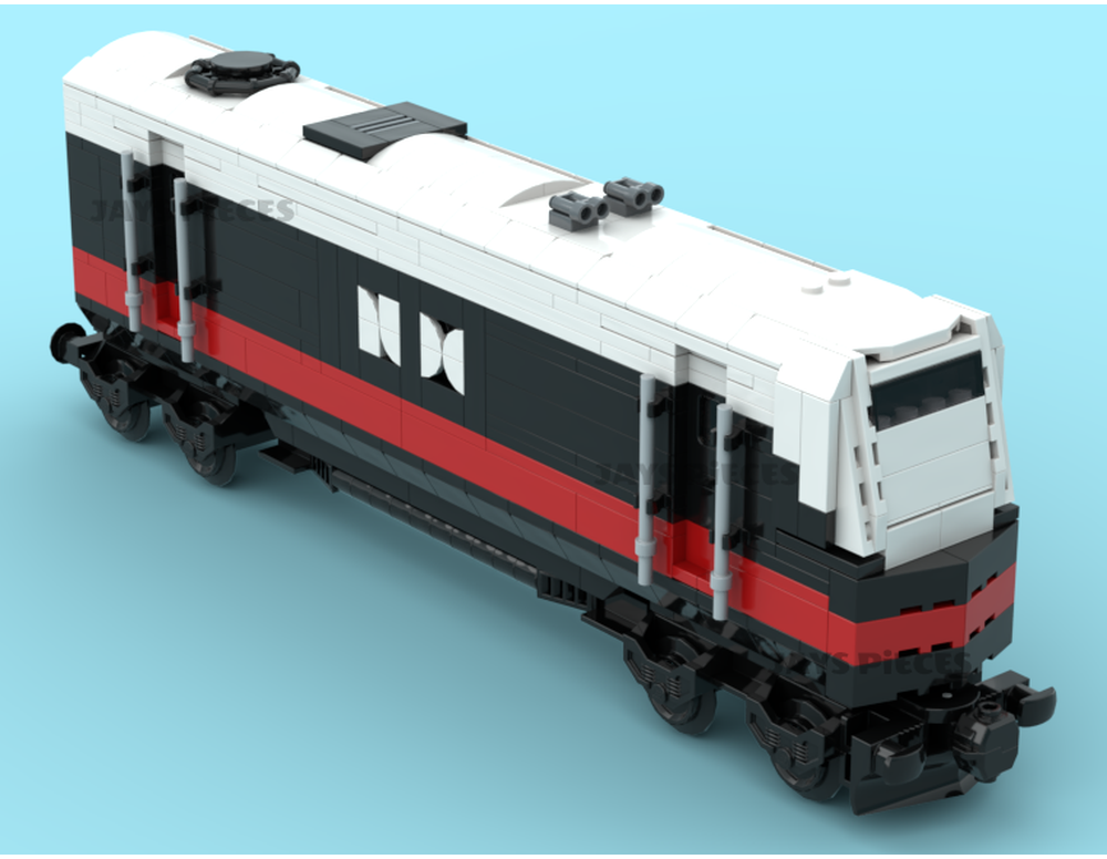 LEGO MOC LEGO New Haven GE P32 Genesis Diesel Locomotive by Jays Pieces ...