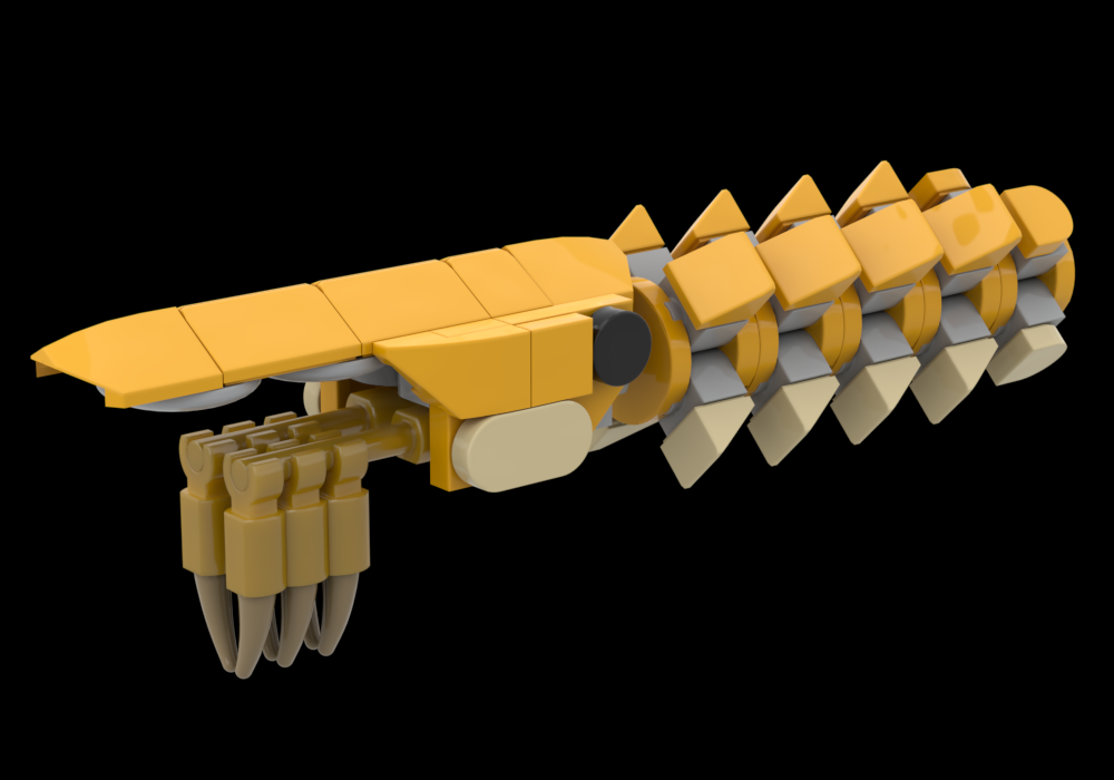 LEGO MOC Aegirocassis benmoulai by OrchardBuilds | Rebrickable - Build ...