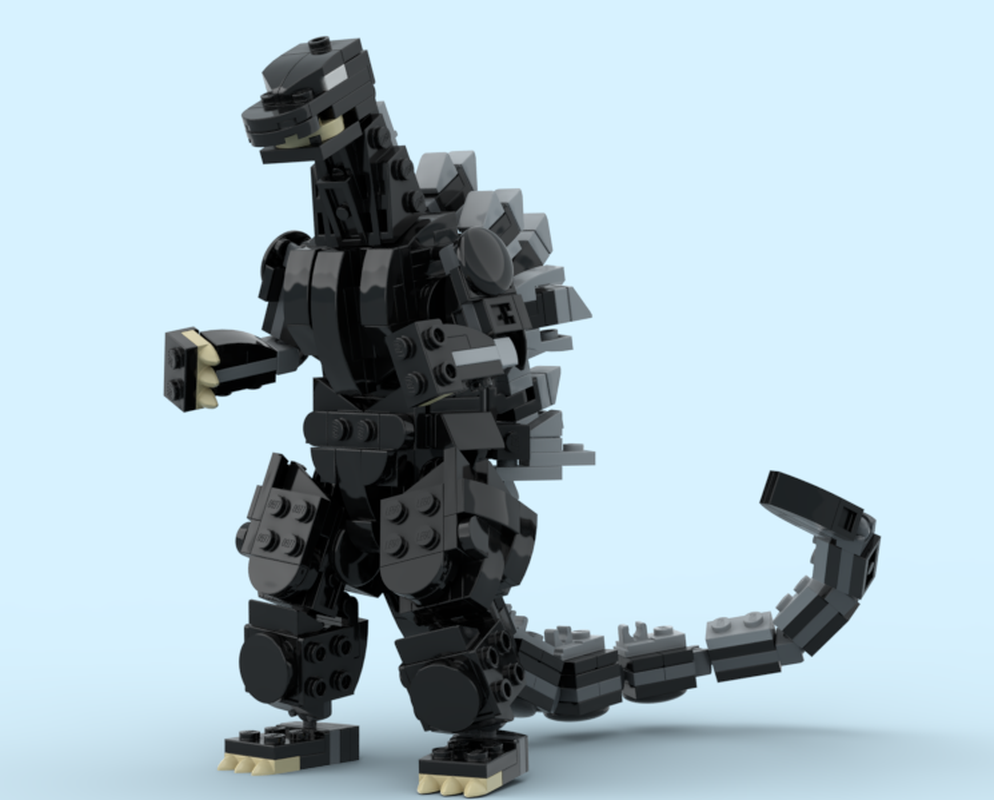 LEGO MOC Heisei Godzilla - (1991-1995) by Kaidorah_2010 | Rebrickable ...