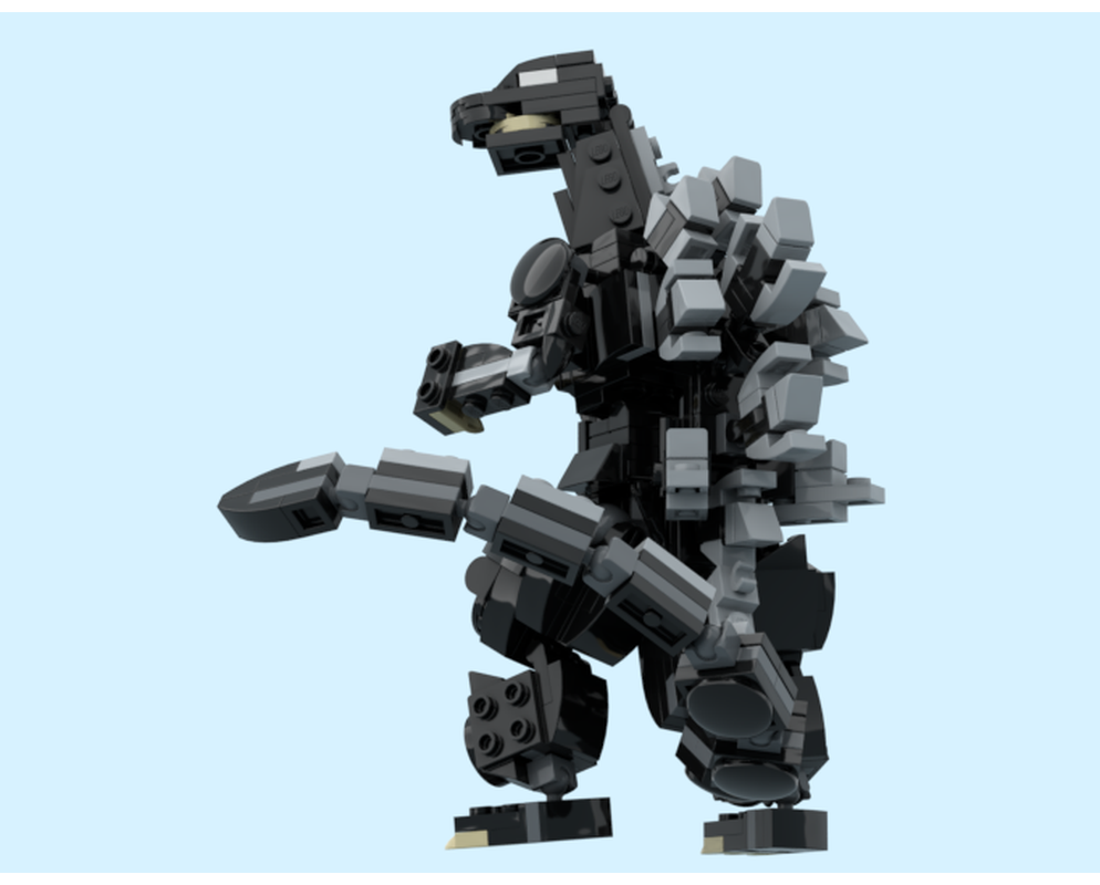 LEGO MOC Heisei Godzilla - (1991-1995) by Kaidorah_2010 | Rebrickable ...