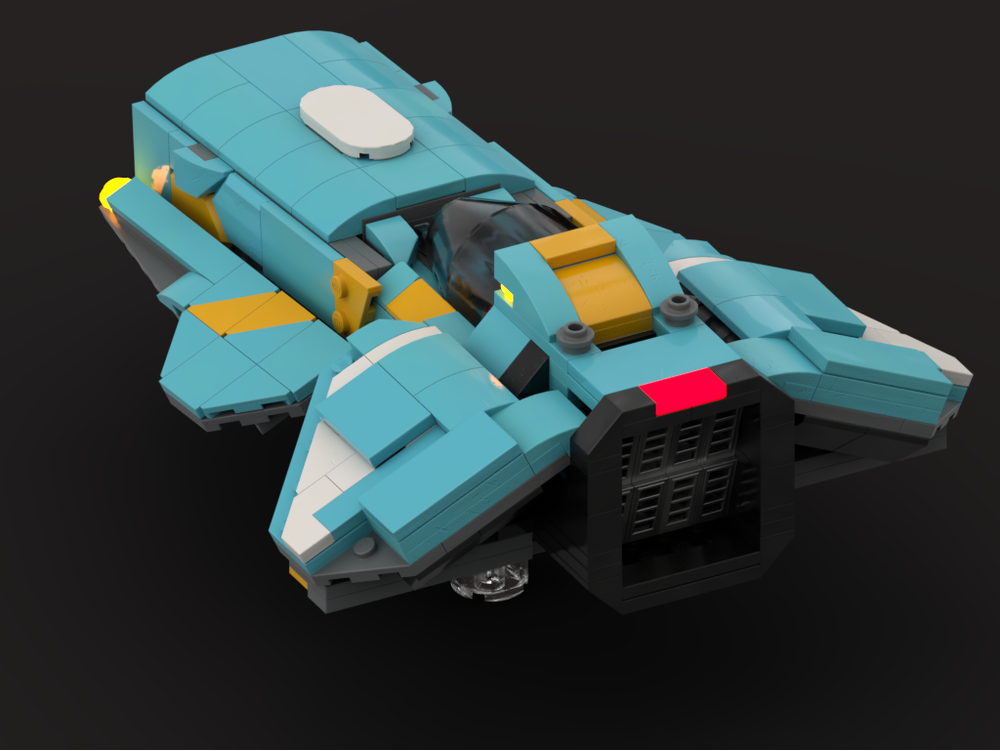 LEGO MOC Wipeout Lego Racer by aVimes | Rebrickable - Build with LEGO