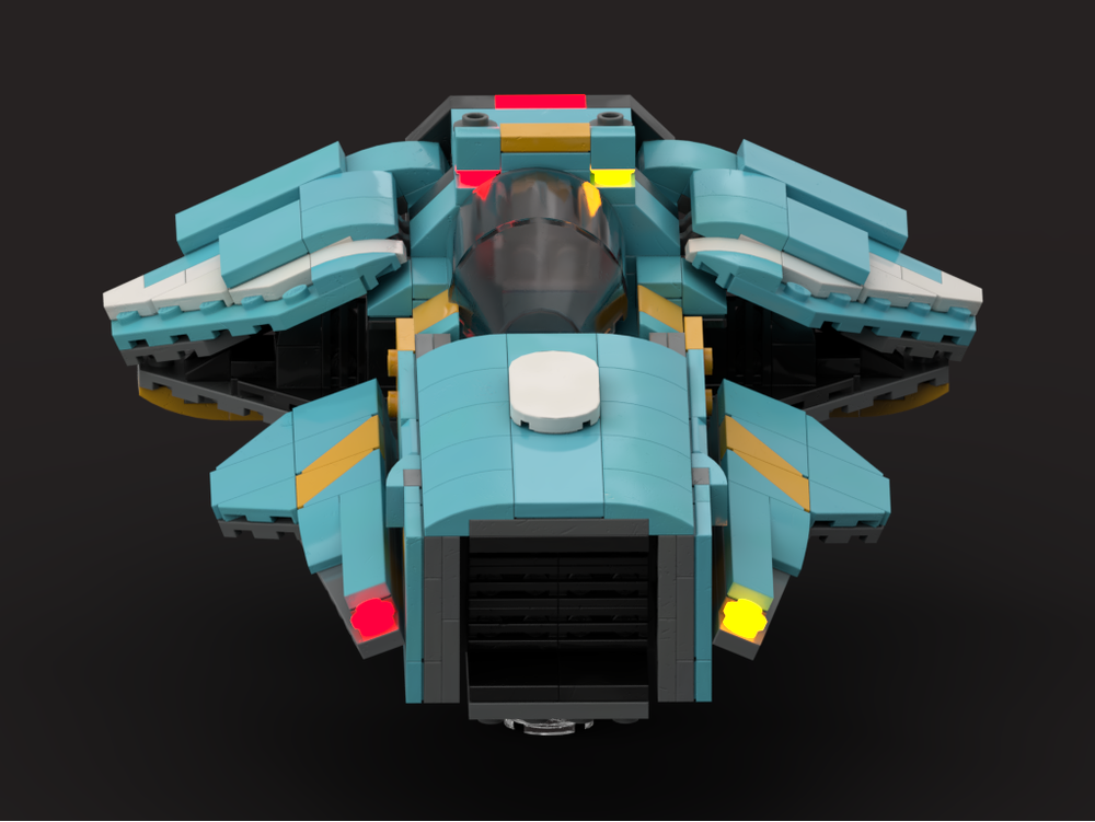 LEGO MOC Wipeout Lego Racer by aVimes | Rebrickable - Build with LEGO