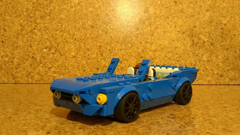 LEGO MOC 1968 Ford Mustang Convertible - 76902 by yumurs | Rebrickable ...