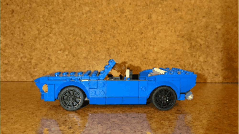 LEGO MOC 1968 Ford Mustang Convertible - 76902 by yumurs | Rebrickable ...