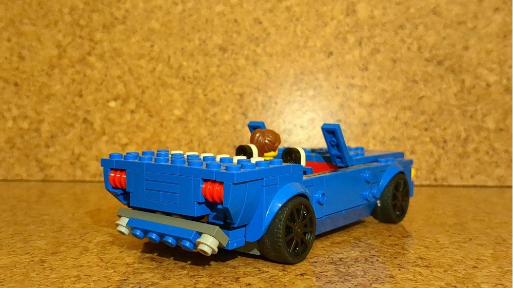 LEGO MOC 1968 Ford Mustang Convertible - 76902 by yumurs | Rebrickable ...