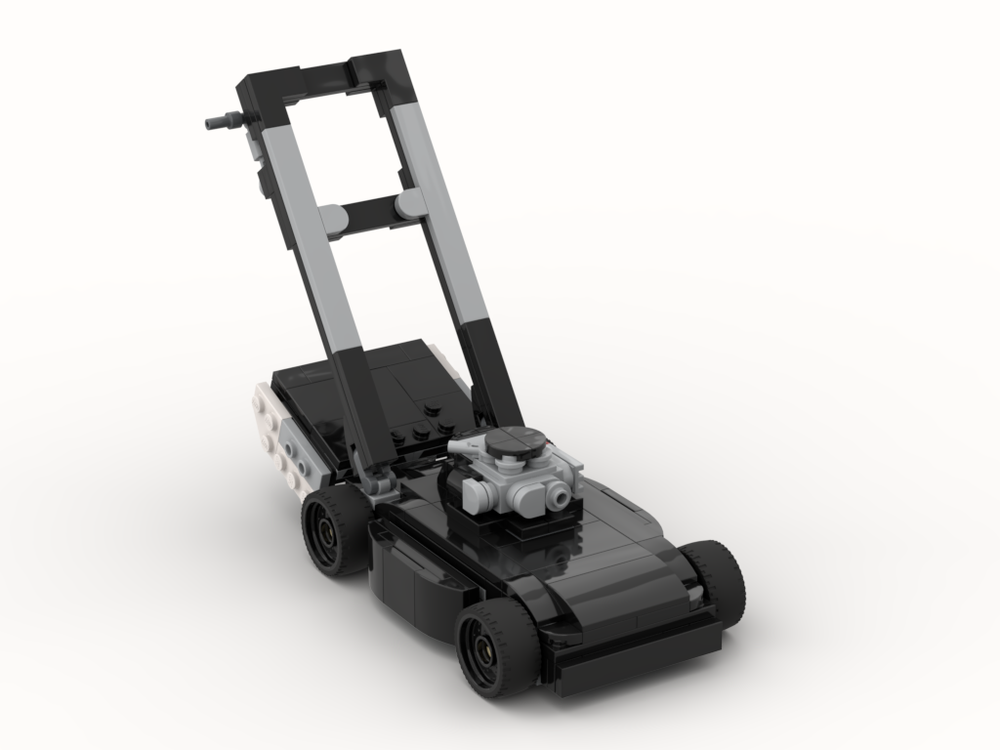 Lego Moc 76912 Lawn Mower By Klintisztvud Rebrickable Build With Lego