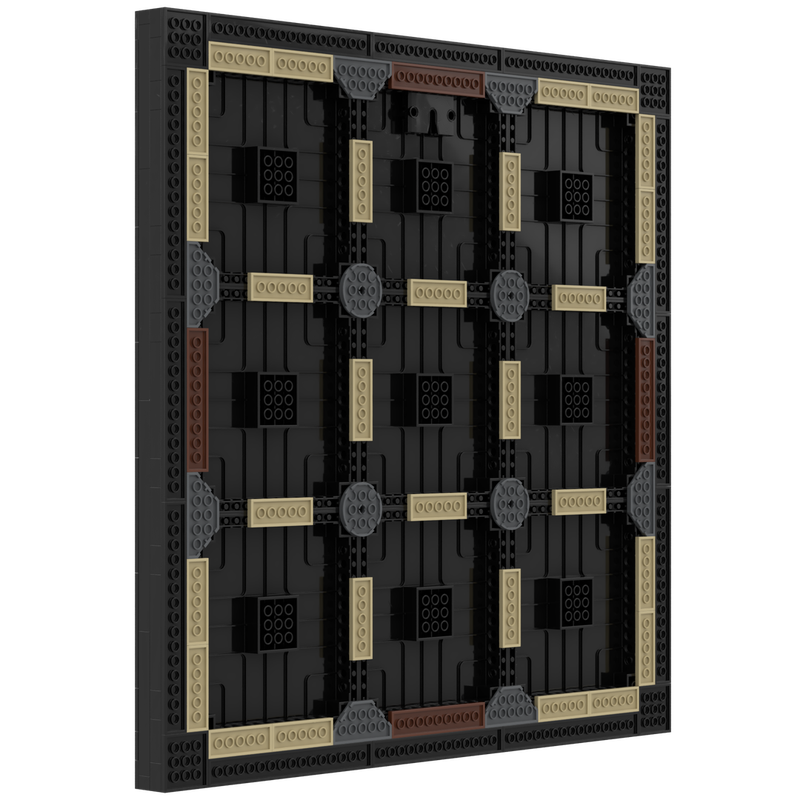 LEGO MOC The Blue Marble mosaic by Jrathage | Rebrickable - Build with LEGO