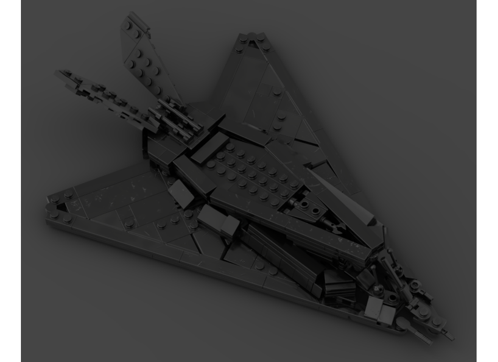 LEGO MOC-206114 F-117 NightHawk - by BasicBuilder23 | Rebrickable ...