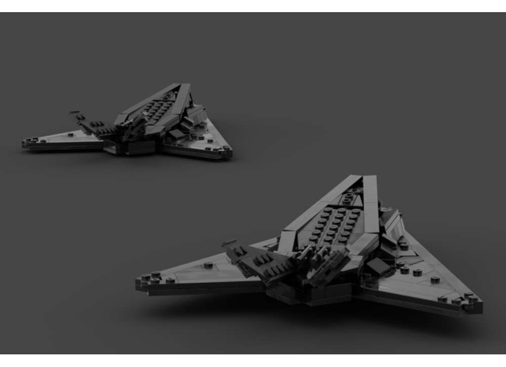 LEGO MOC F-117 NightHawk - by BasicBuilder23 | Rebrickable - Build with ...