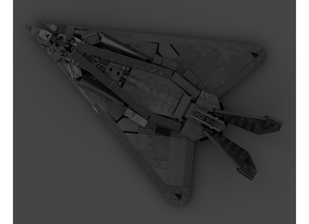 LEGO MOC-206114 F-117 NightHawk - by BasicBuilder23 | Rebrickable ...