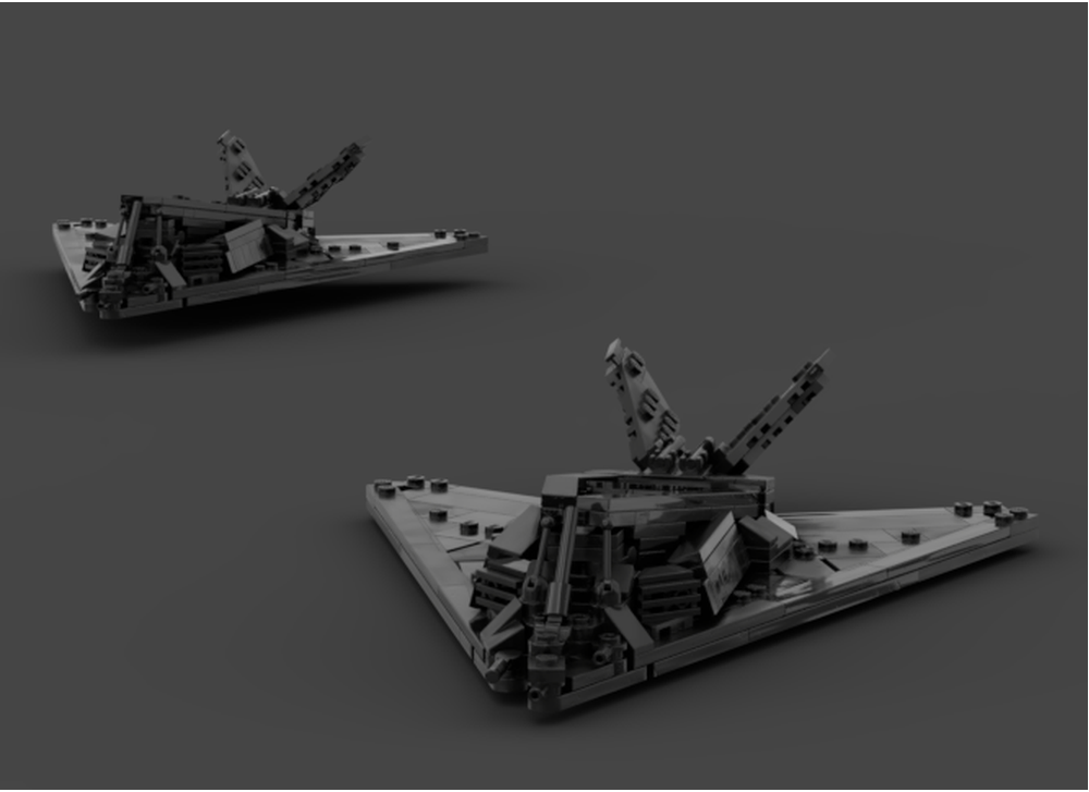 LEGO MOC-206114 F-117 NightHawk - by BasicBuilder23 | Rebrickable ...