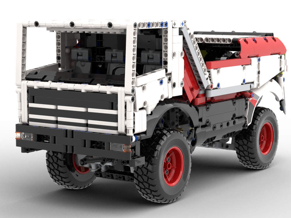 LEGO MOC X1 mk1 Dakar Rally truck by efferman | Rebrickable - Build ...