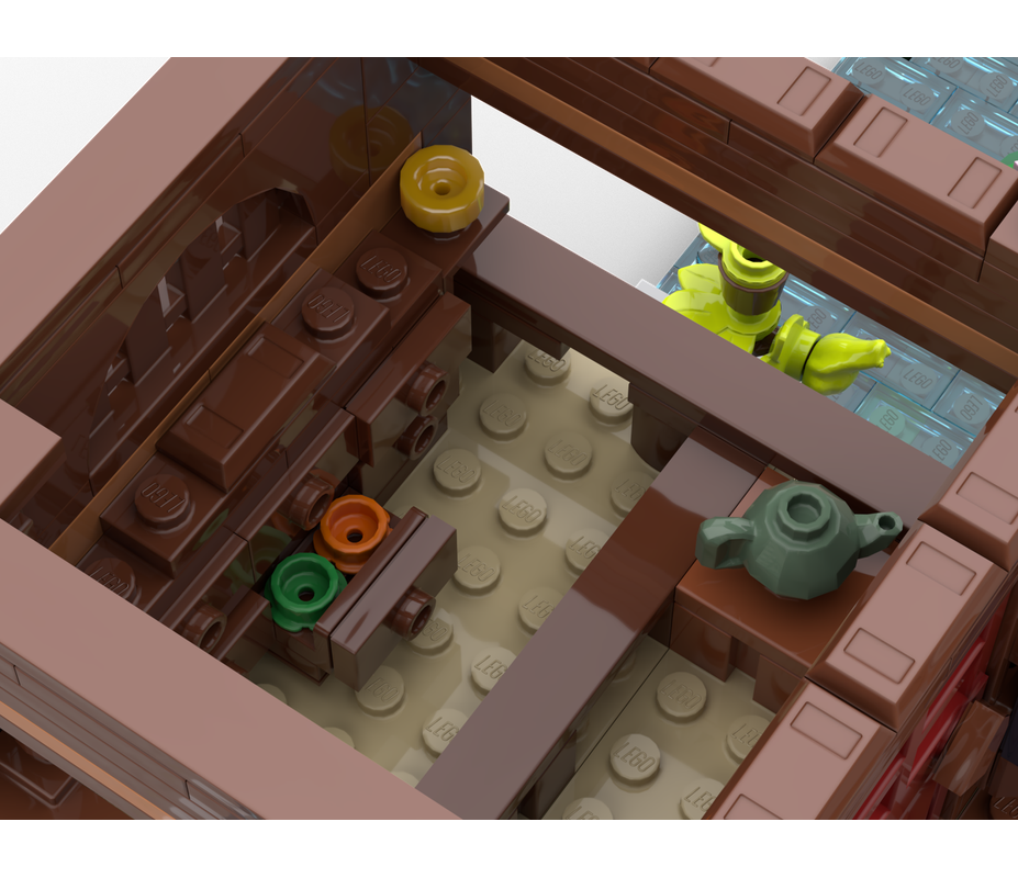 LEGO MOC Ninjago City Elevator Part II - 71799 Ninjago City Markets Alt ...