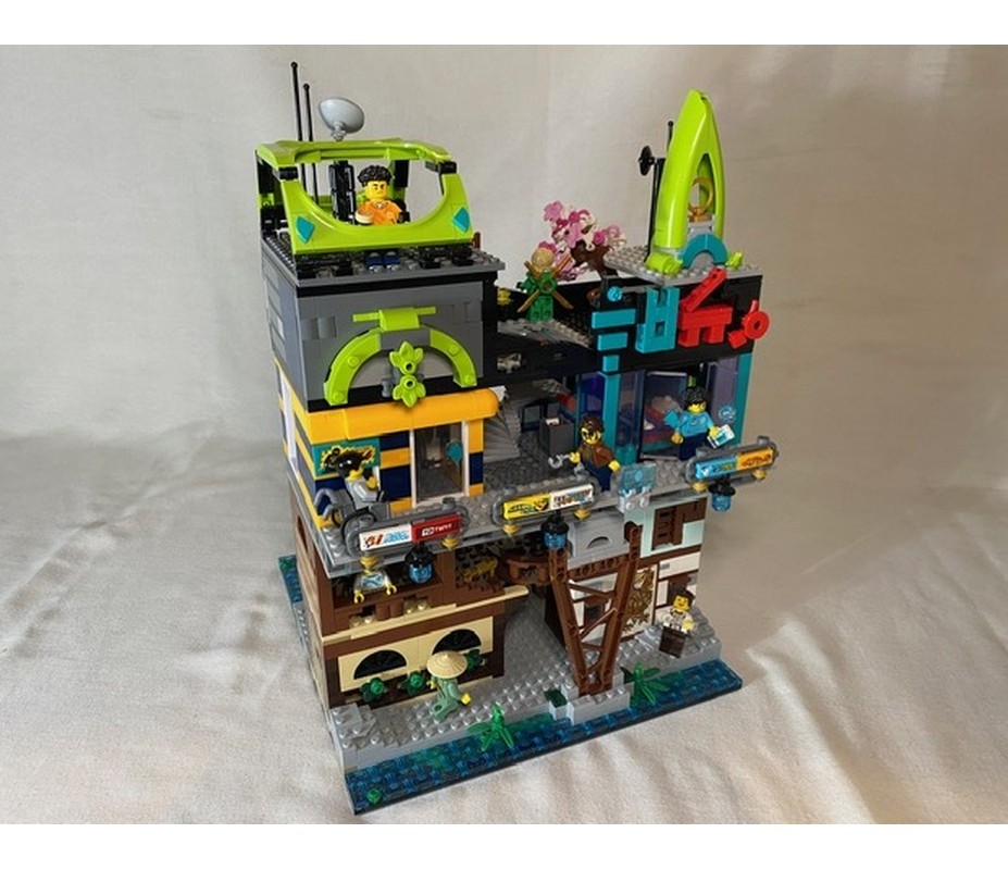 LEGO MOC Ninjago City Elevator Part II - 71799 Ninjago City Markets Alt ...