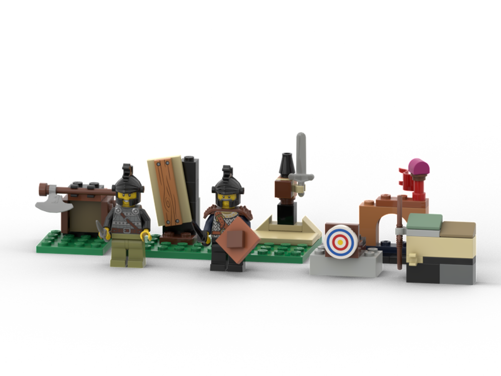 LEGO MOC Medieval mini sets by Palevin | Rebrickable - Build with LEGO