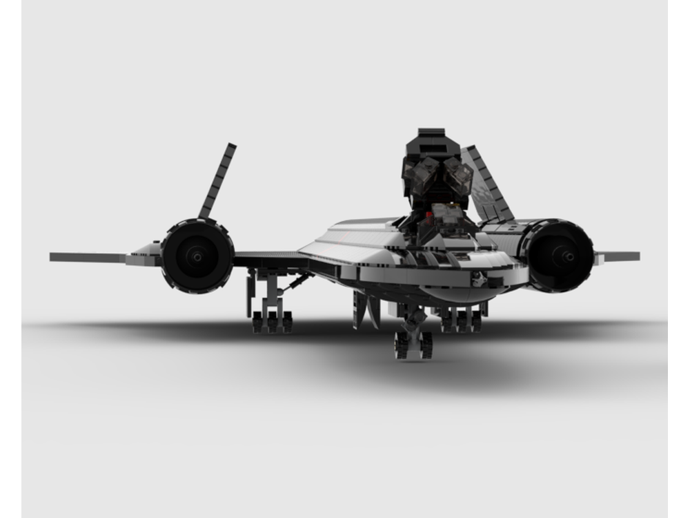 LEGO MOC SR-71 Blackbird by dean-l | Rebrickable - Build with LEGO