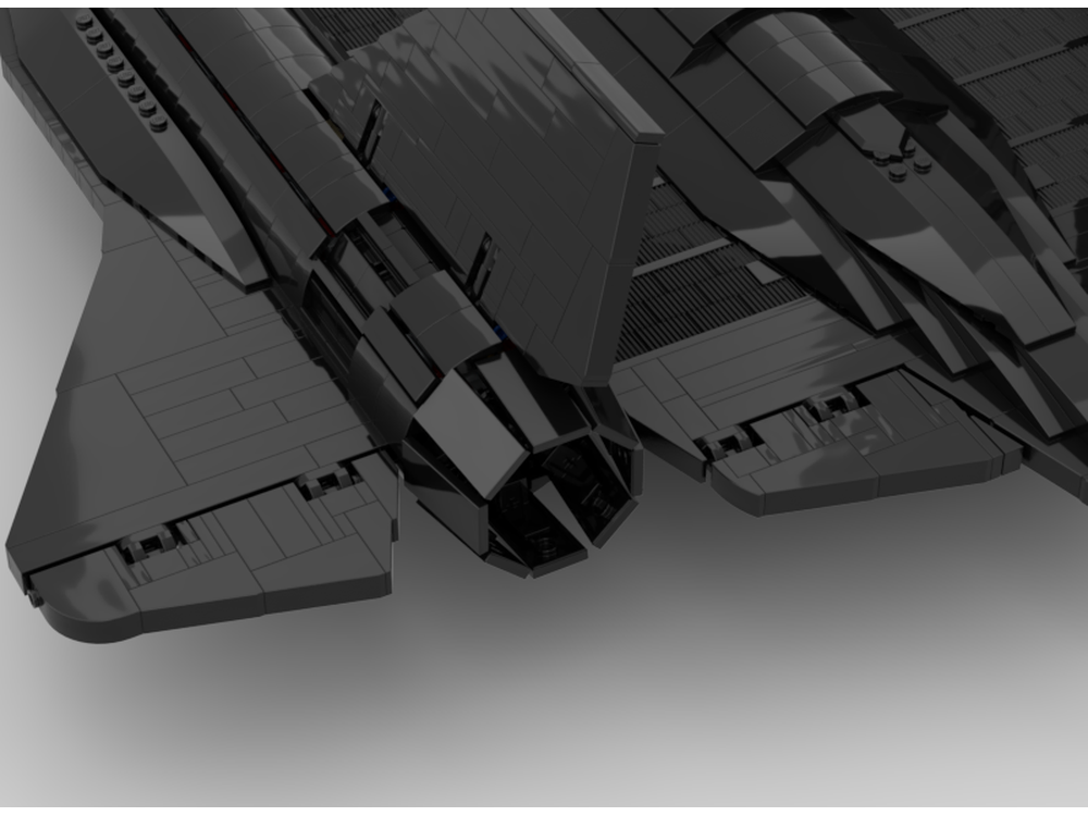 LEGO MOC SR-71 Blackbird by dean-l | Rebrickable - Build with LEGO