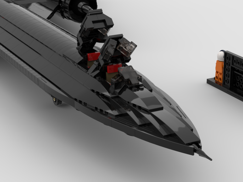 Lego Moc Sr 71 Blackbird By Dean L Rebrickable Build With Lego