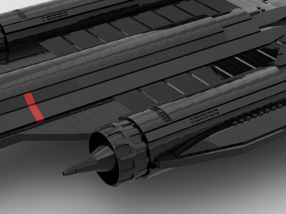 Lego Moc Sr 71 Blackbird By Dean L Rebrickable Build With Lego