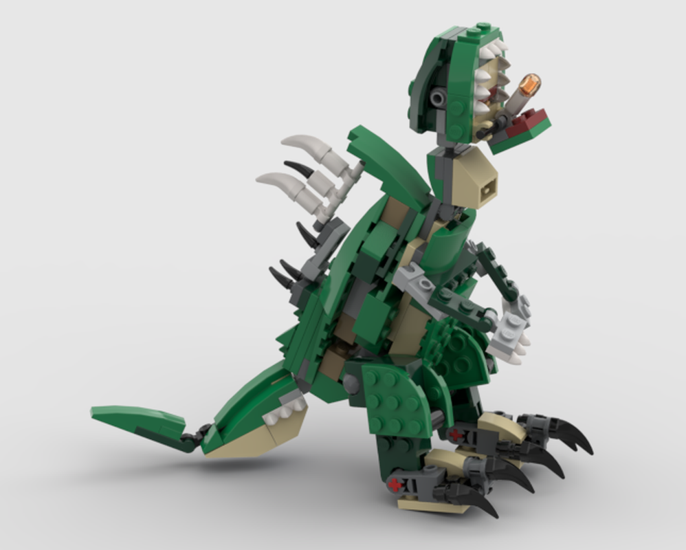 LEGO MOC-206140 Godzilla 31058 by Duddy | Rebrickable - Build with LEGO