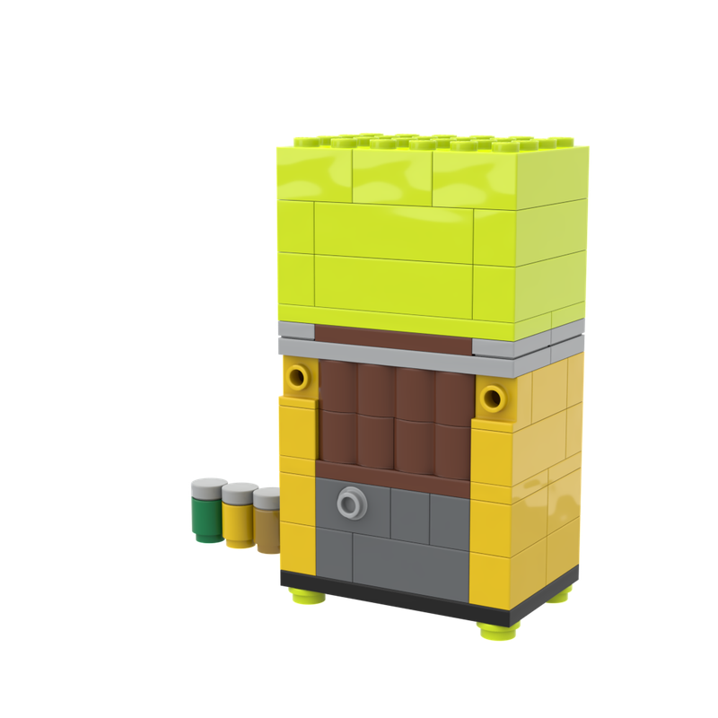 LEGO MOC 11005: Vending Machine by BrickAlchemist | Rebrickable - Build ...