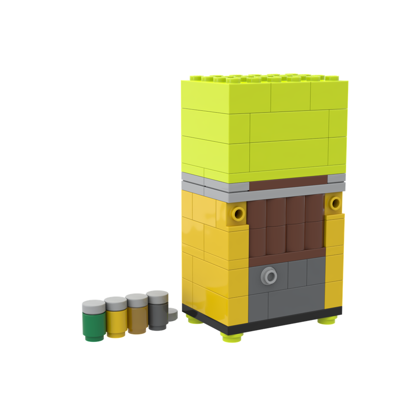 LEGO MOC 11005: Vending Machine by BrickAlchemist | Rebrickable - Build ...