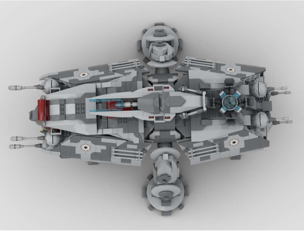 LEGO MOC-206142 AT HTE (All Terrain Heavy Tactical Enforcer) by Jandarz ...