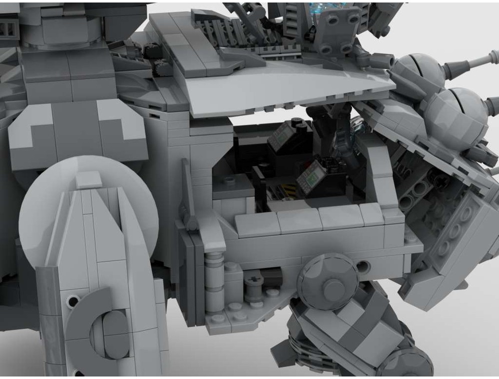 LEGO MOC AT HTE (All Terrain Heavy Tactical Enforcer) by Jandarz ...