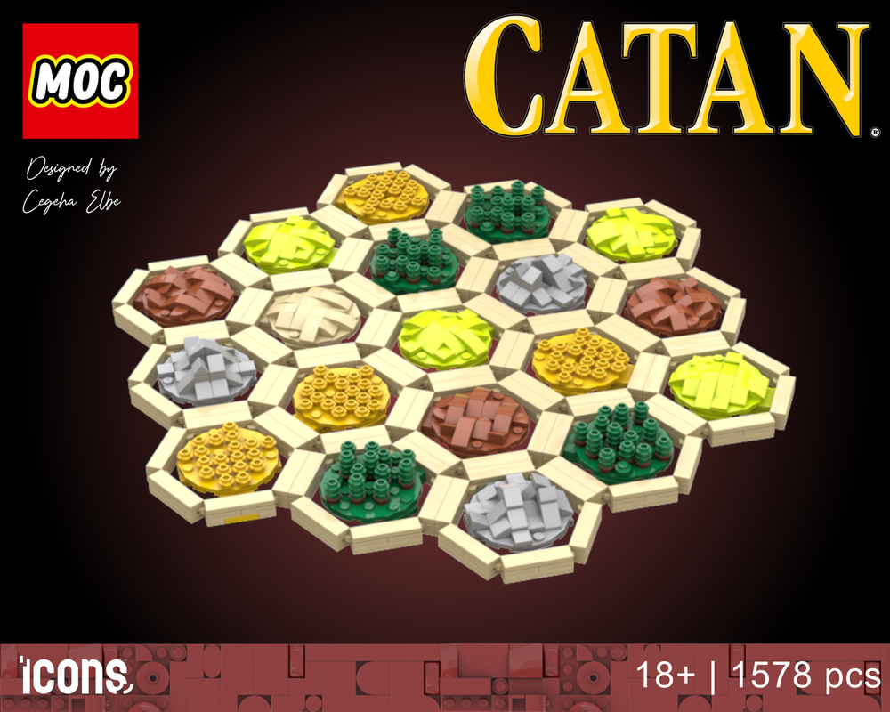 LEGO MOC The Settlers of Catan by Cegeha Elbe | Rebrickable - Build ...