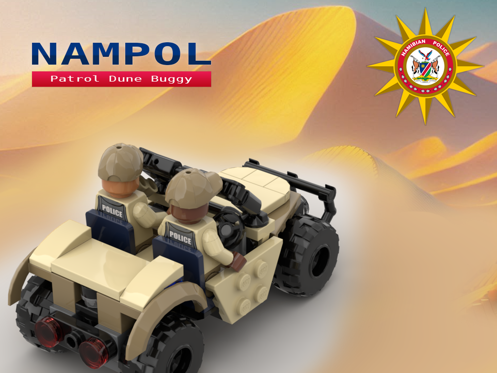 LEGO MOC NAMPOL Patrol Dune Buggy by Whopper | Rebrickable - Build with ...