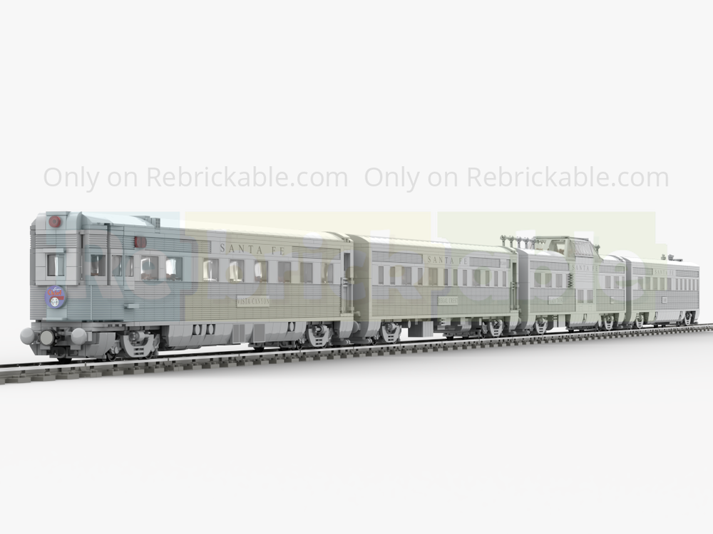 LEGO MOC MOC - Santa Fe Super Chief Car Set 2 by langemat | Rebrickable ...