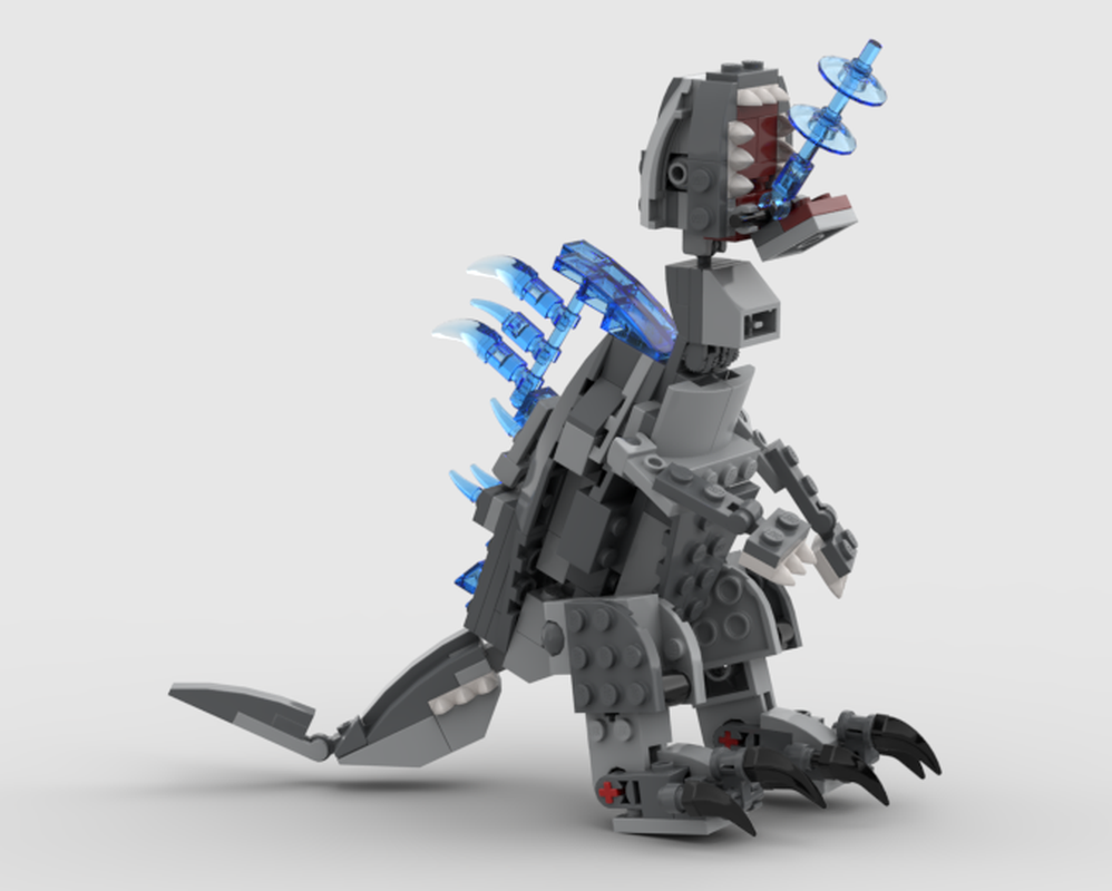 LEGO MOC-206146 Godzilla mod 31058 (In gray) by Duddy | Rebrickable ...