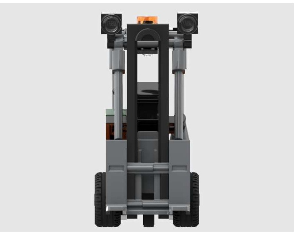 LEGO MOC Forklift v6 by baroba | Rebrickable - Build with LEGO