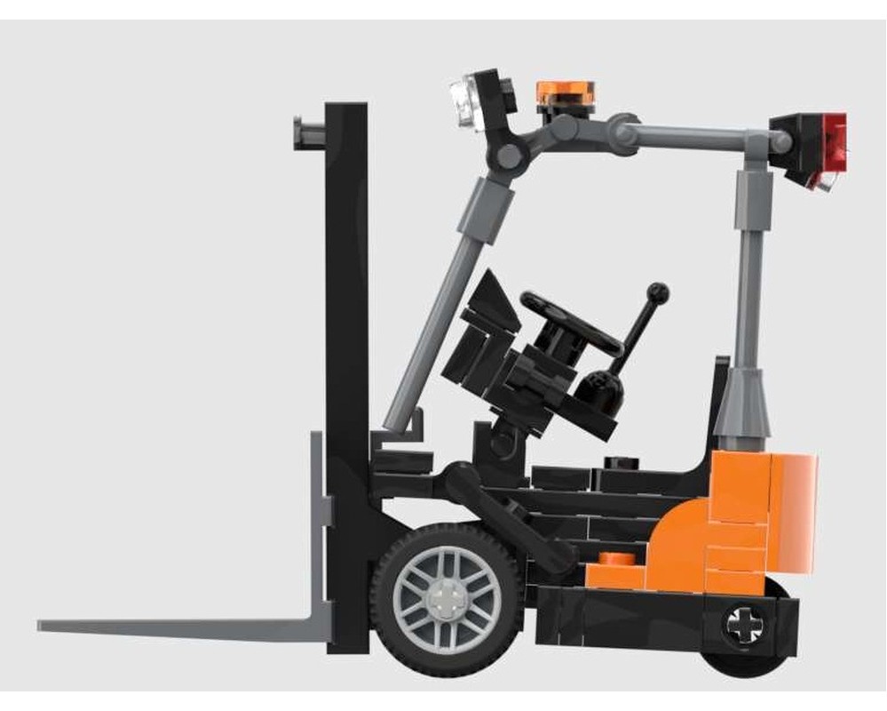 LEGO MOC Forklift v6 by baroba | Rebrickable - Build with LEGO