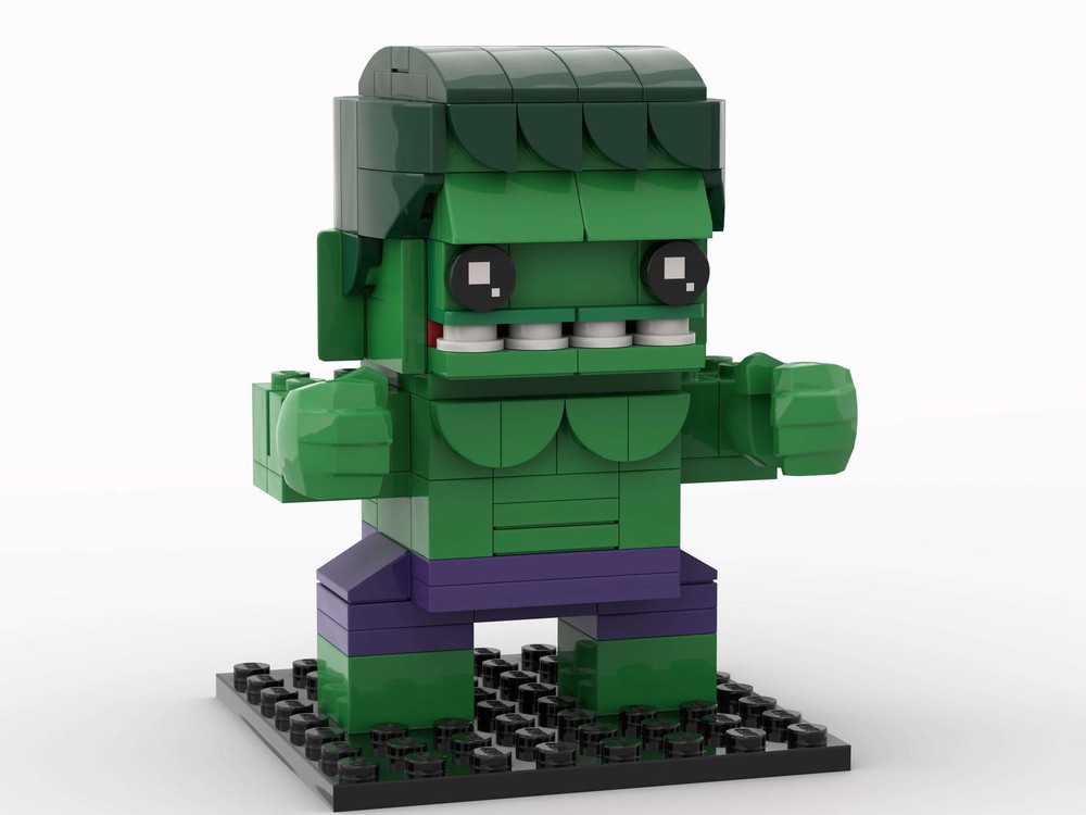 LEGO MOC-206149 Incredible Hulk by Puremadness | Rebrickable - Build ...
