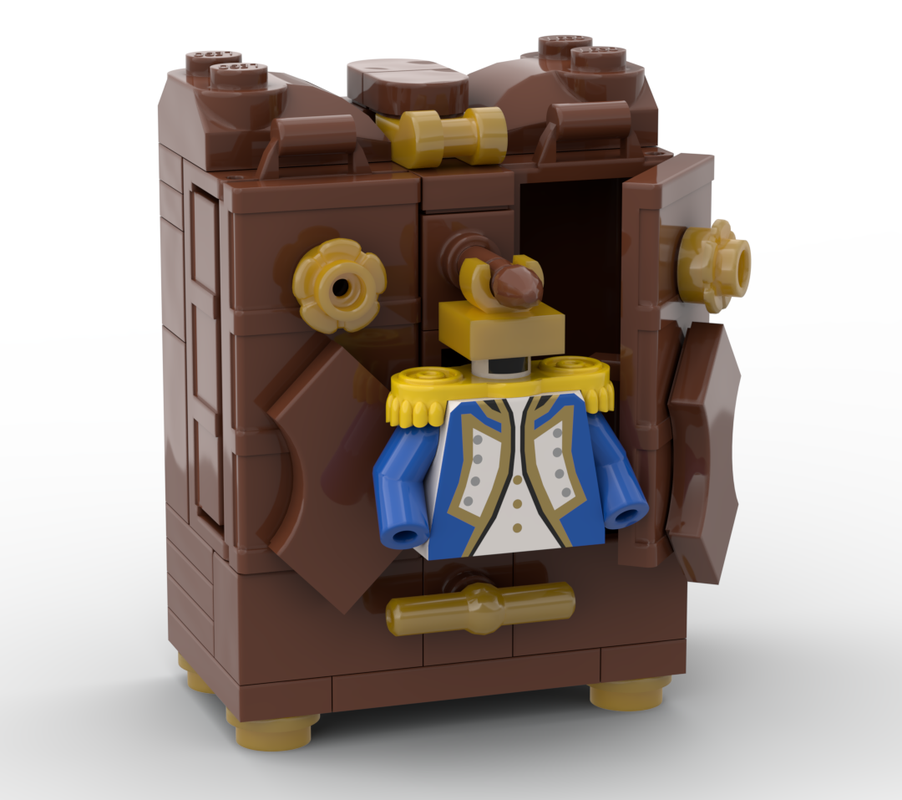 LEGO MOC Wardrobe by Kolonialbeamterdemartinez | Rebrickable - Build ...