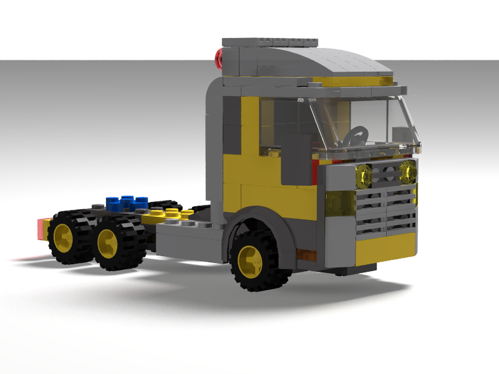 LEGO MOC truck cab by That_br1ck | Rebrickable - Build with LEGO