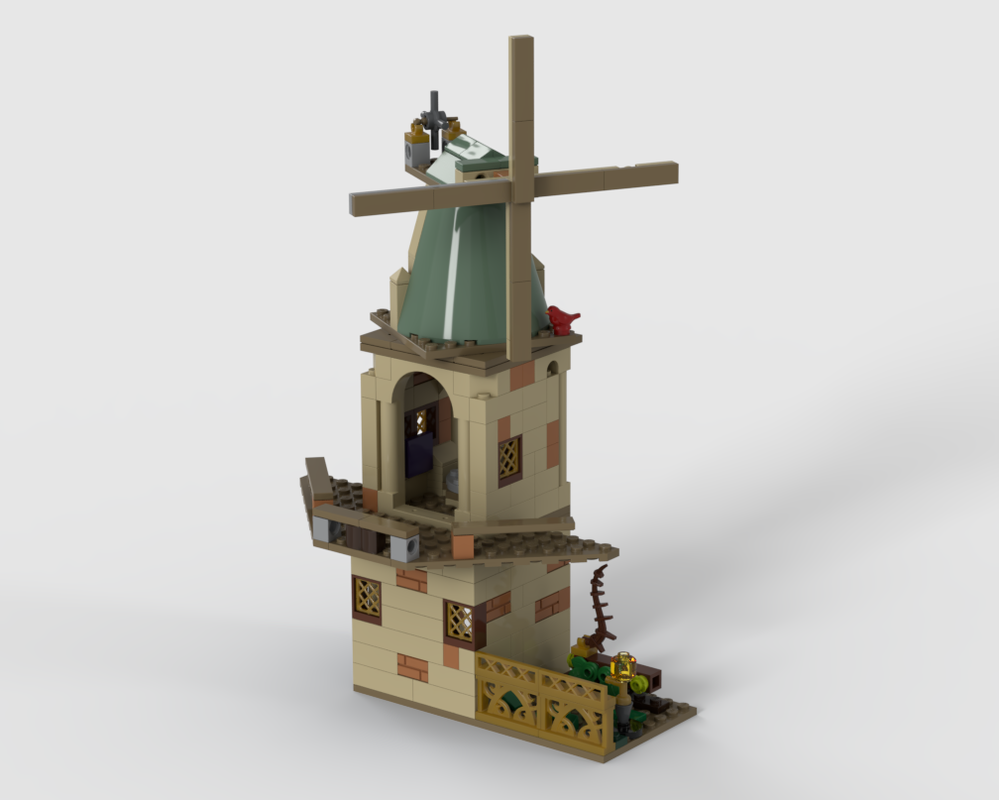 LEGO MOC Green Windmill of Hogwarts by Finn BrickBoy | Rebrickable ...