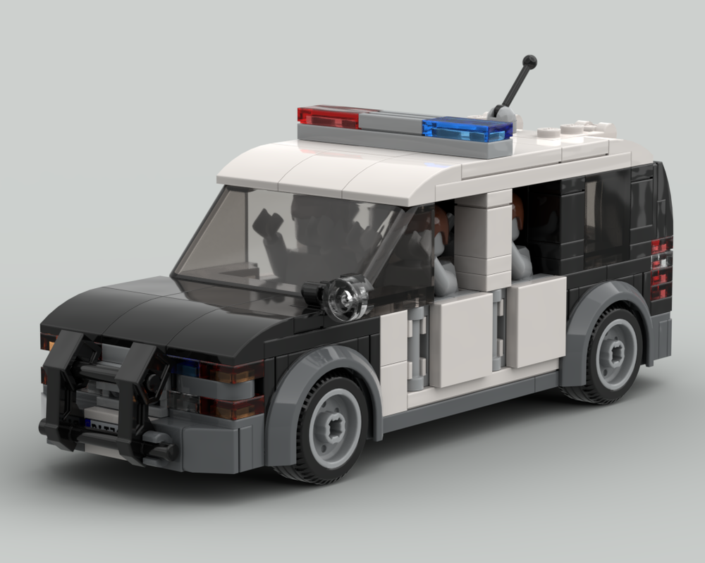 LEGO MOC Chevrolet Suburban Police by Pitzolino | Rebrickable - Build ...