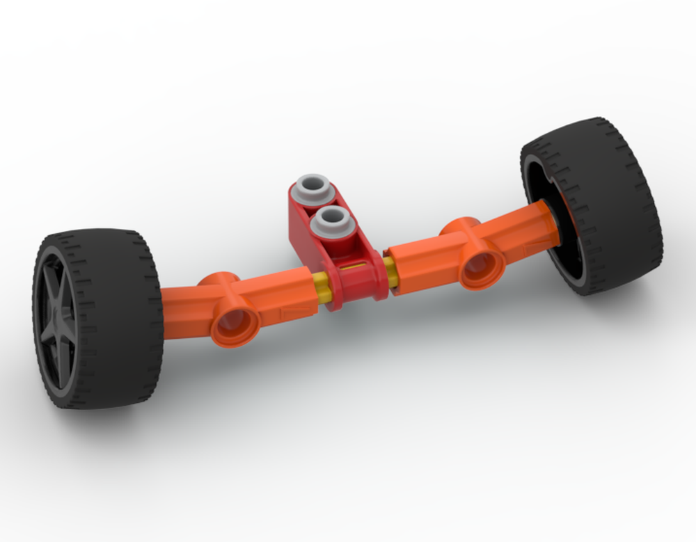 LEGO MOC Stanced axle 2: with No. 7 Connecers by wonderbrickz ...