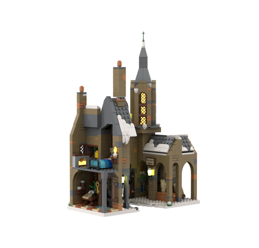 LEGO MOC Hogsmeade South Entrance by JD Bricks | Rebrickable - Build with LEGO