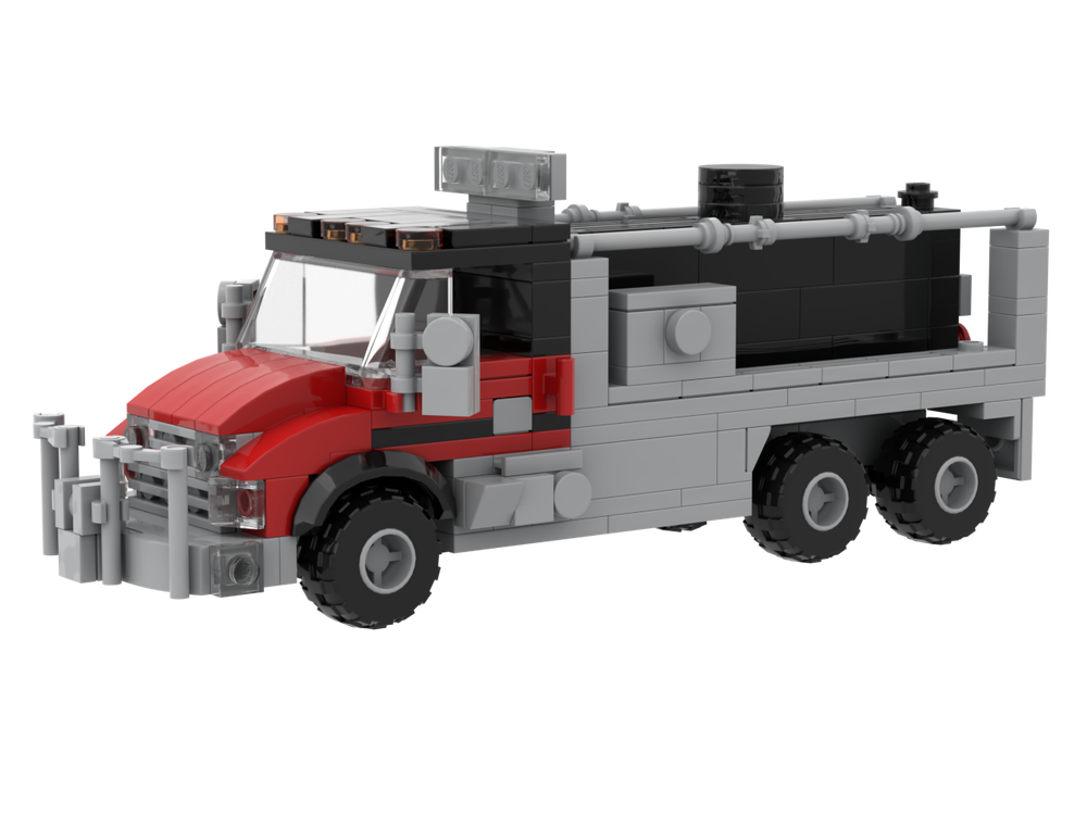 LEGO MOC Simple brush rig by freelegoemergencyfiles | Rebrickable ...