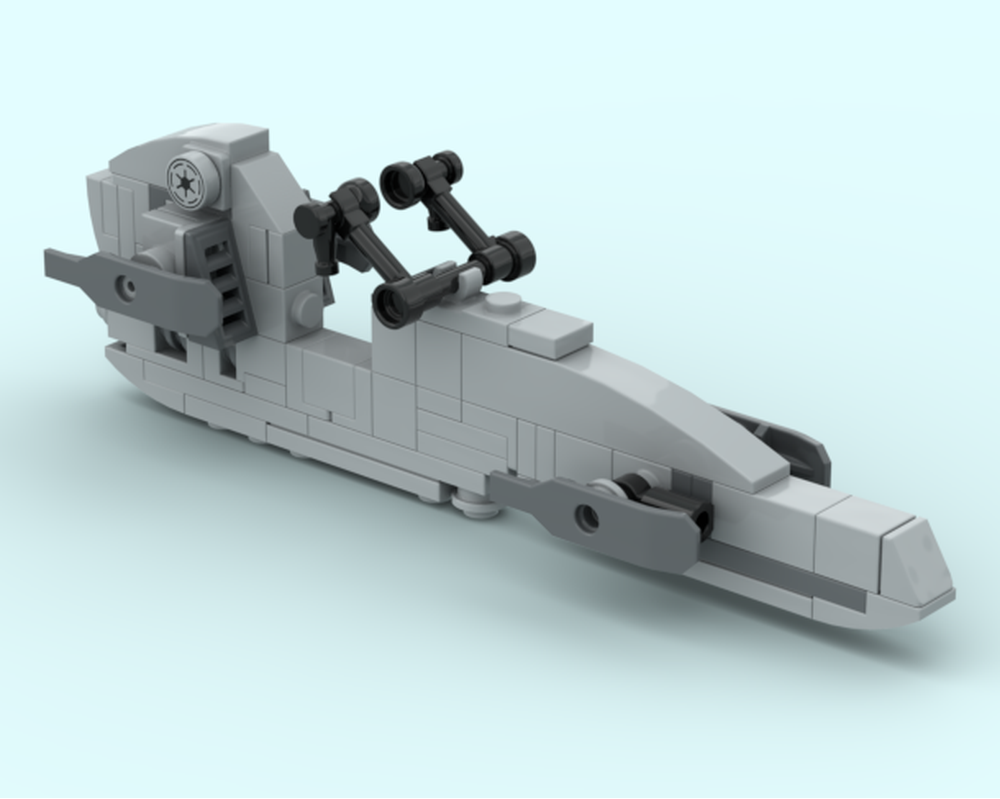 LEGO MOC Custom BARC Speeder by brainofbricks | Rebrickable - Build ...