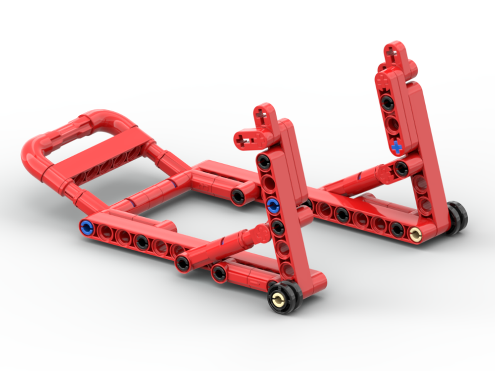 Lego Moc Panigale V4s Paddock Stand By 3run0 Rebrickable Build